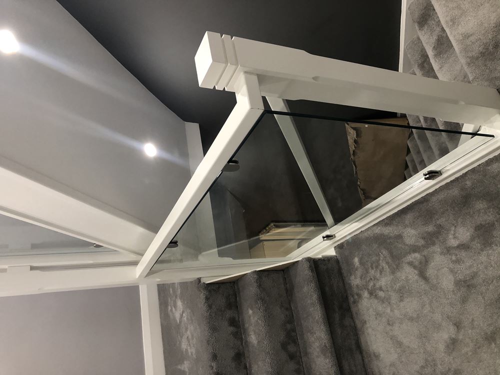 Glass Banisters Dublin - Custom Design Specialists - Woodstyle.ie ...