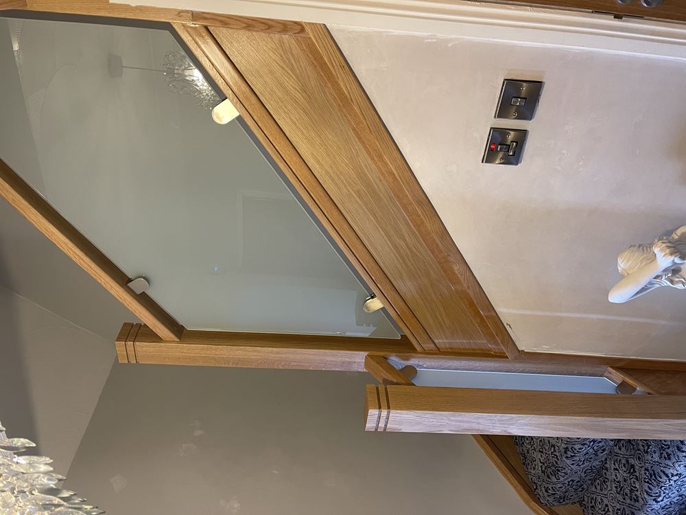 Glass Banisters Dublin - Custom Design Specialists - Woodstyle.ie ...