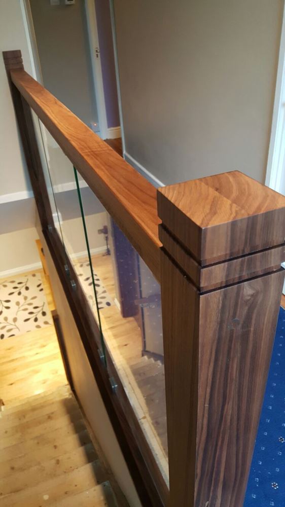 Glass Banisters Dublin - Custom Design Specialists - Woodstyle.ie ...