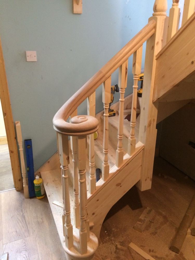 Stair cases Dublin - Custom Stairs Specialists - Woodstyle.ie Joinery ...